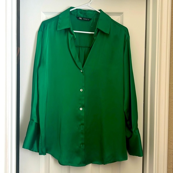 Zara | Tops | Used Twice Nice And Clean | Poshmark